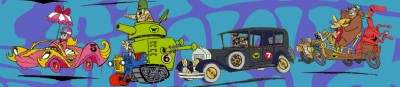 Saturday Mournings: Wacky Races - Wicked Horror