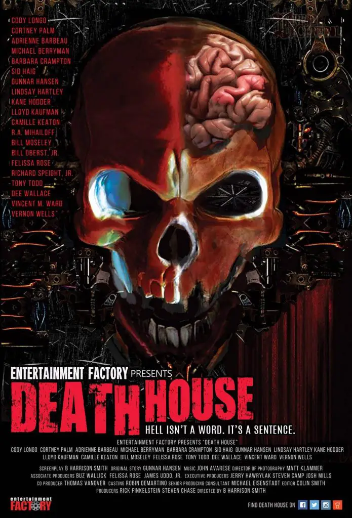 Mind-Melting Poster Drops For Death House - Wicked Horror