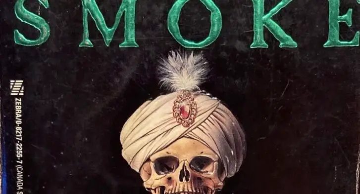 Looking Back on the Forgotten Zebra Horror Paperback ‘Smoke' - Wicked ...